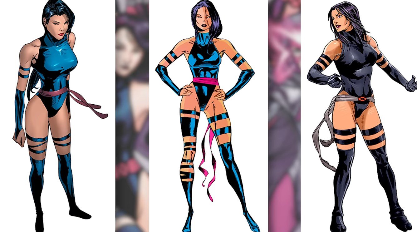 Psylocke X-Men Costumes Ranked